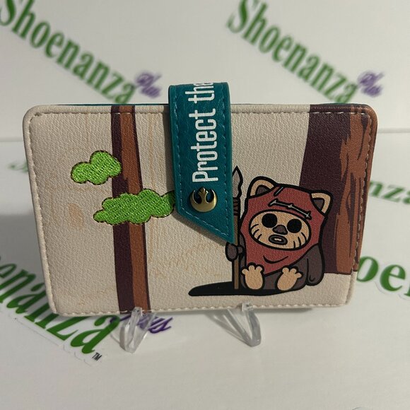 Bioworld | Bags | Bioworld Bifold Wallet Star Wars Endor Home Of The ...